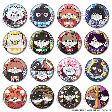 MEGA CAT PROJECT Gintama Nyantama Cat Can Badge Collection Box of 16 M