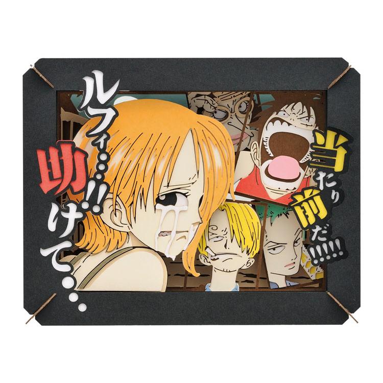 Paper Theater – Luffy…!! Help Me… (One Piece) ENS-PT-121X